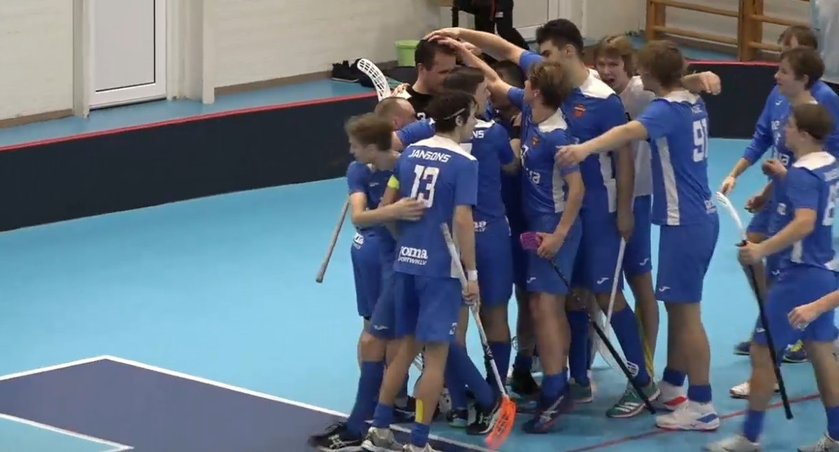 Video: "Rubene" nenotur iekrāto pārsvaru un zaudē "Ķekavai" – Florbols ...